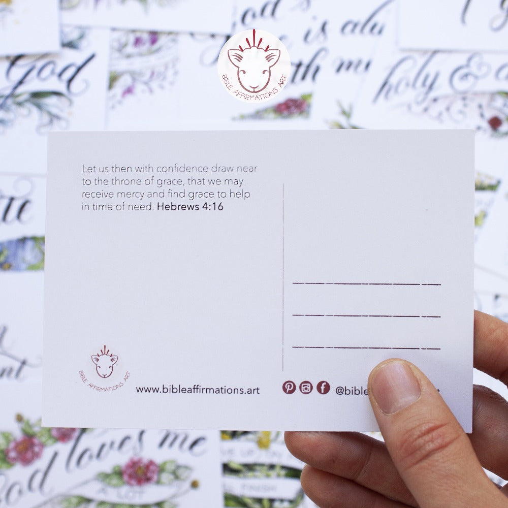 Identity in Christ Affirmations Card Pack - 30 Cards in Colour – Bible ...